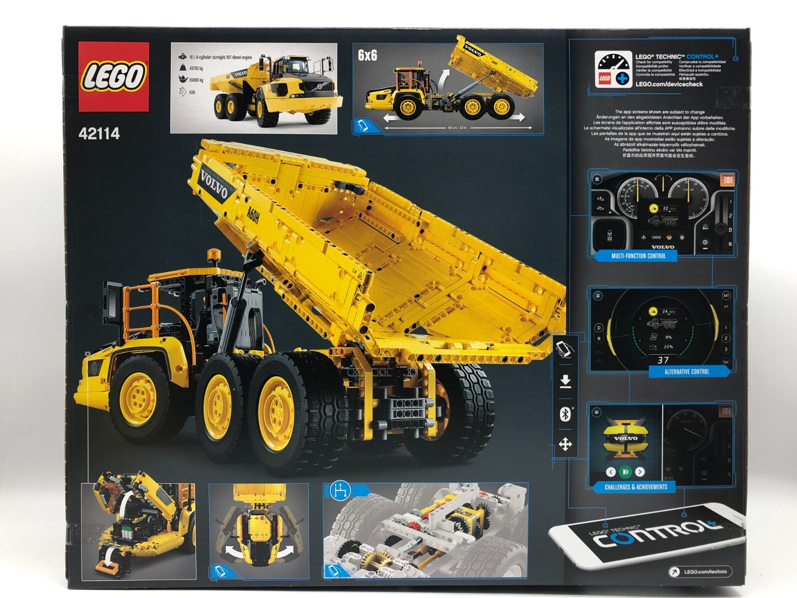 LEGO® Technic 42114 Knickgelenkter Volvo Dumper | Muldenkipper ...
