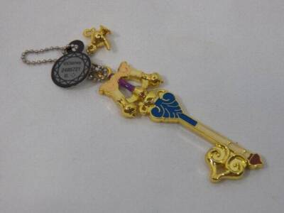 ~Kingdom Hearts~ Disney KeyBlade Collection Wishing Lamp Keychain Charm ...