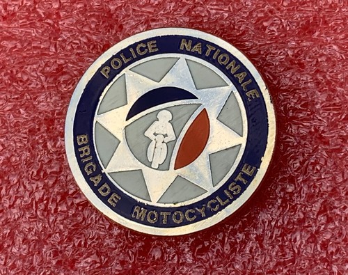 T35 Pins POLICE NATIONALE BRIGADE de MOTOCYCLISTE MOTO Motorcycle lapel ...