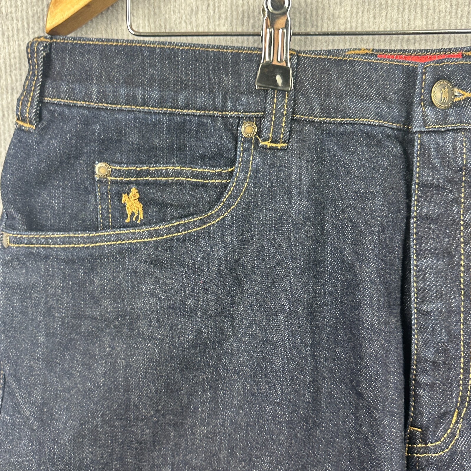 Thomas Cook Jeans Mens W38xL25 Blue Denim Comfort Waist Zip Fly Cowboy ...