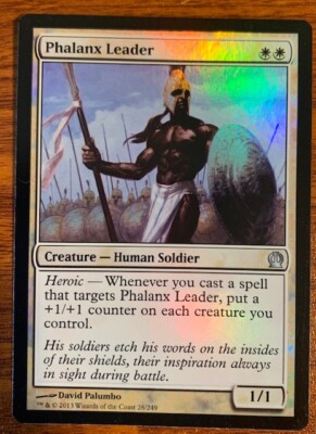 2013 Mtg Magic the Gathering Theros Foil Phalanx Leader #26/249 | eBay