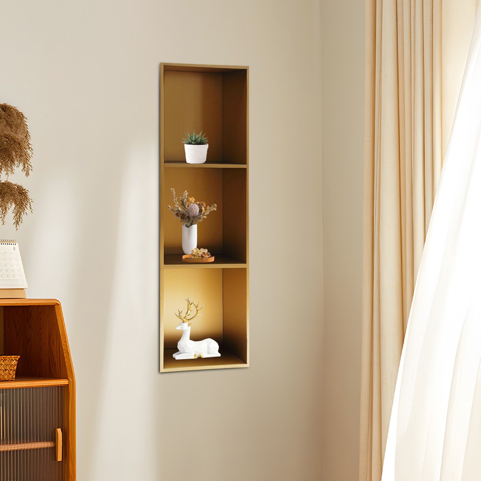 Recessed Shower Storage Shelf Bathroom Shelf Organizer Stainless Shower ...