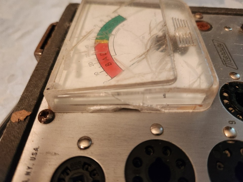 Mercury Model 1100 Vintage Portable Tube Tester For Parts | eBay