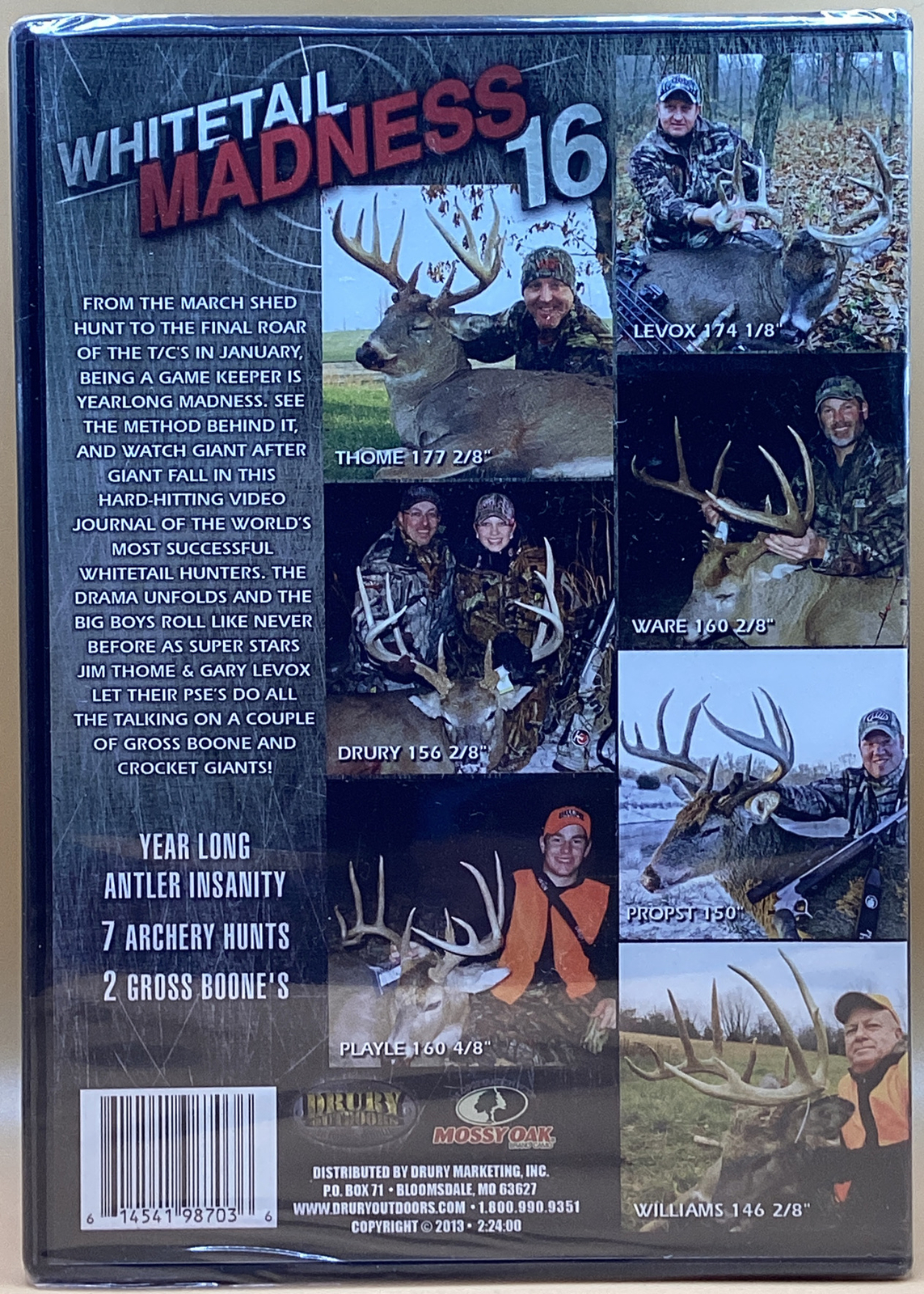 Drury Outdoors Whitetail Madness 16 DVD - 270dvd for sale online | eBay