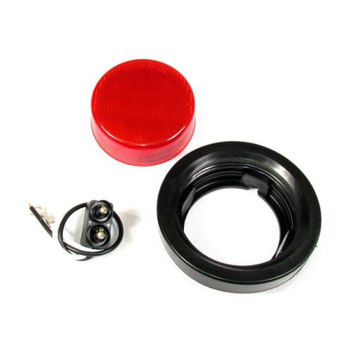 2-1/2" Round Red LED Light with 13 LEDs - 24 Volts for Marker Light | eBay