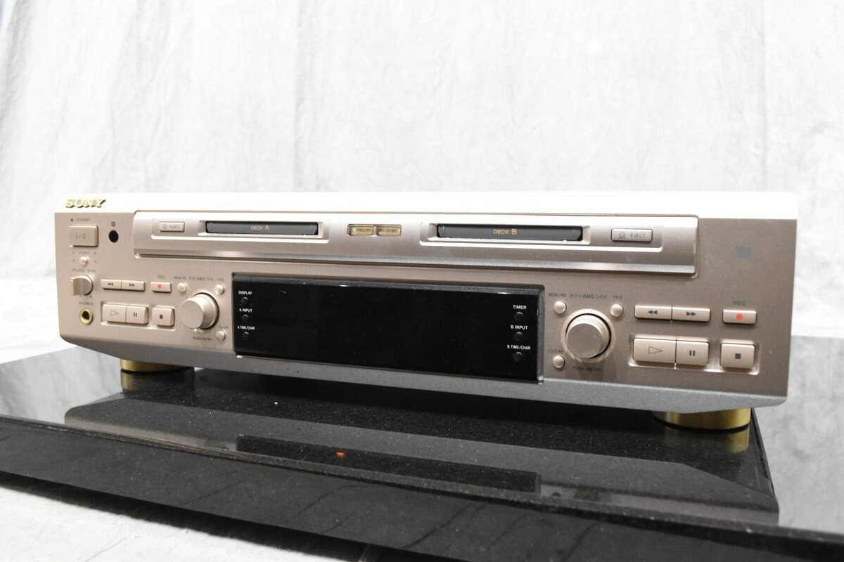 Sony MDS-W1 Md Mini Disc Deck Player Recorder Audio Components | eBay