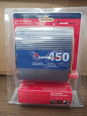 Samlex 450W Modified Sine Wave Inverter - 12V SAM-450-12 ***NEW IN BOX ...