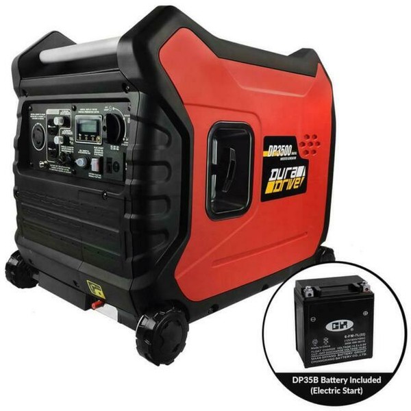 DuraDrive DP3500 3500W Inverter Generator for sale online | eBay