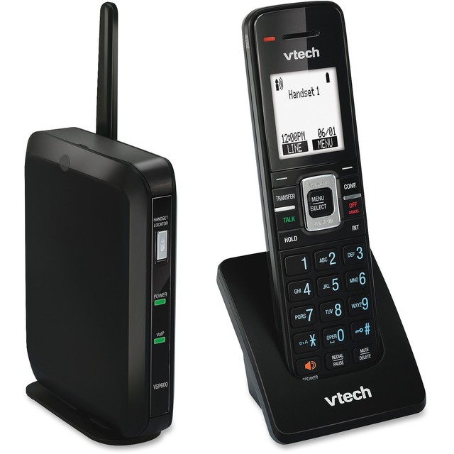 Vtech VSP600 DECT 6.0 SIP Cordless Base Station and Handset for sale ...