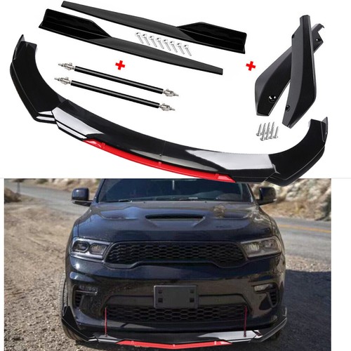 For Dodge Durango SRT Front Rear Bumper Lip Spoiler Splitter Body KIT ...