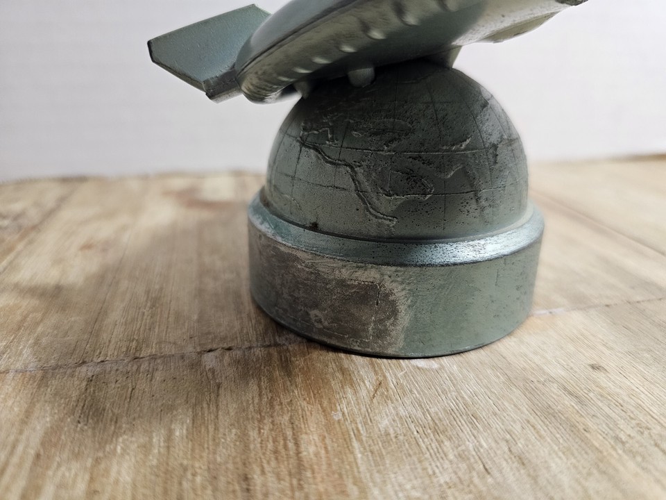 Vintage flying saucer coin bank NCR Duro Mold 1956 model 101 | eBay