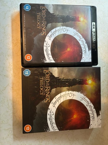 Lord of the RIngs Trilogy Extended & Theatrical 4K UHD Blu-Ray ...