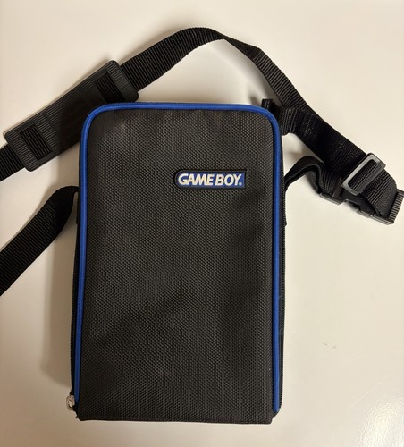 Official OEM Nintendo Game Boy Carrying Case / Shoulder Bag - Black ...