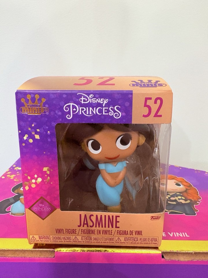 Funko Minis Disney Princess Complete Set Of 8 | eBay