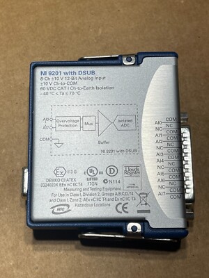 CompactRIO / CompactDAQ NI 9201 8-Channel C Series +/-10V, 12-bit ...