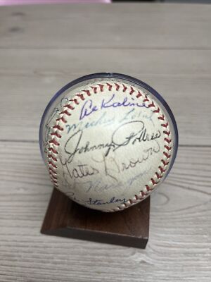 (Possibly 1967) Detroit Tigers Team Signed Baseball | eBay