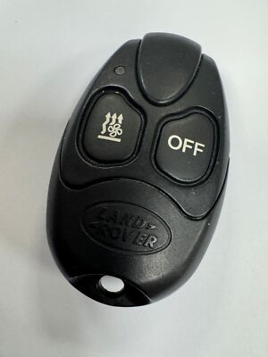 GENUINE LAND ROVER 2 BUTTON PRE-HEATER REMOTE CONTROL KEY FOB TESTED ...