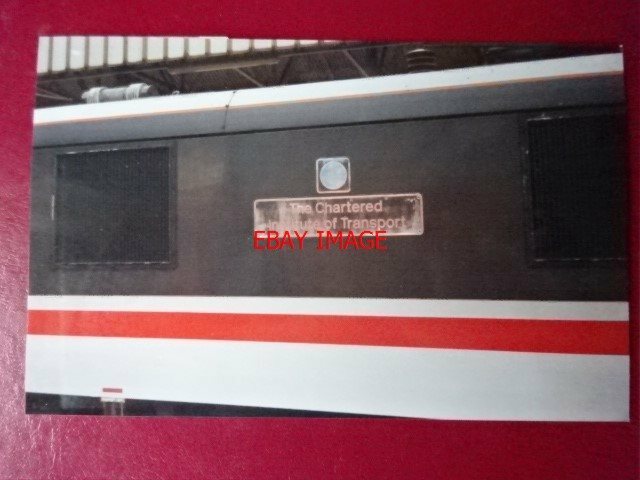 PHOTO NAMEPLATE THE CHARTERED INSITUTION OF TRANSPORT CLASS 90 90011 | eBay