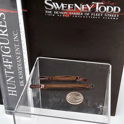 Hot Toys MMS149 Sweeney Todd Johnny Depp 1/6 action Figure's 2 Leather ...
