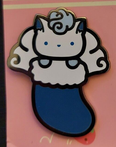 Alolan Vulpix in Christmas Stocking Tomato Tomago Winter Pokemon Pin ...