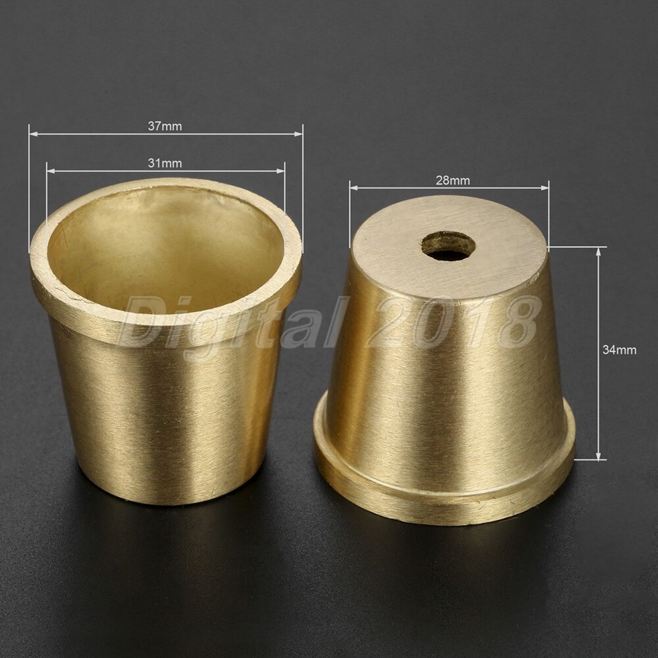 Copper Furniture Leg Cover Protector Dining Table Chair Sofa Feet Tip ...