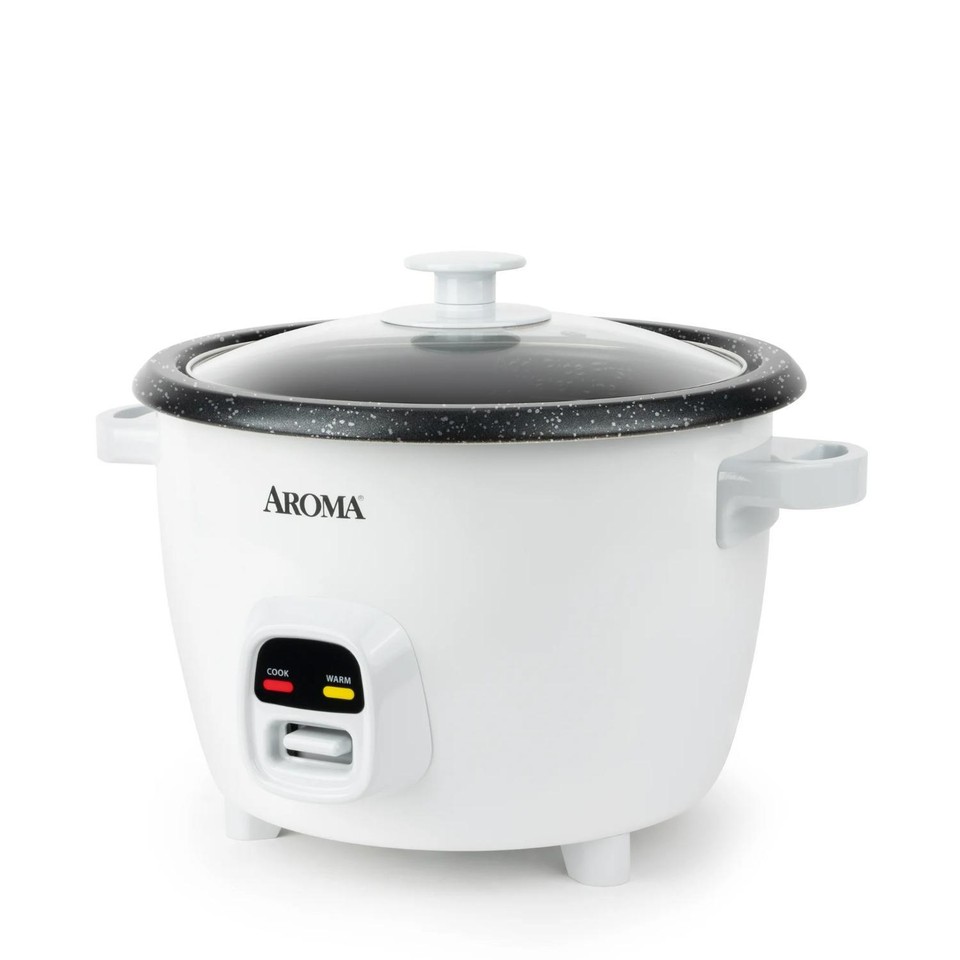 Aroma ARC-860NGP Rice Cooker 20-Cup Electric Rice Cooker White | eBay
