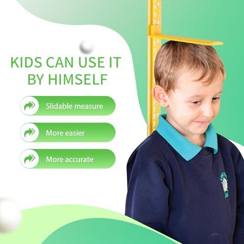 Growth Chart for Wall, Children Height Measurement,3D Removable Growth ...