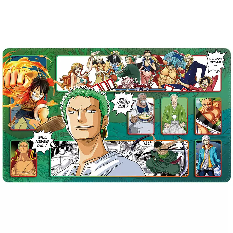 One Piece Playmat With Zones OPCG TCG CCG Trading Card Game Play Mat ...
