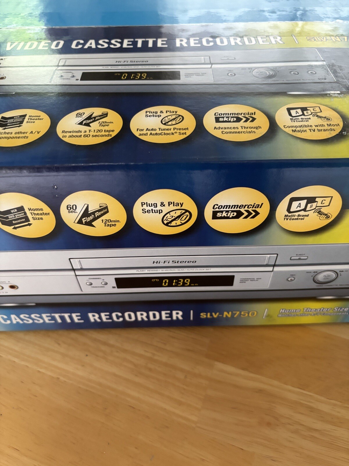 Sony SLV-N750 VHS / S-VHS playback VCR for sale online | eBay