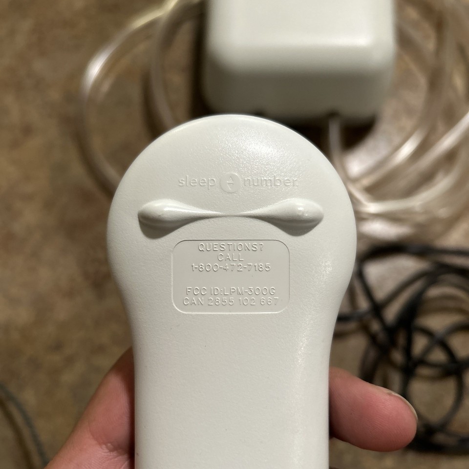 Sleep Number Select Comfort Dual Hose Pump SFCS02DR & Wireless Remote ...