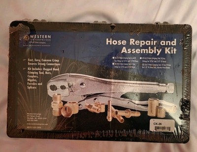 Western Hose Repair and Assembly Kit CK-26 1/4" Hose - "B" Fittings | eBay