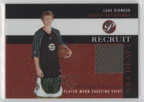 2003-04 Topps Pristine - Recruit Relics Luke Ridnour #PR-LR (MEM, RC ...
