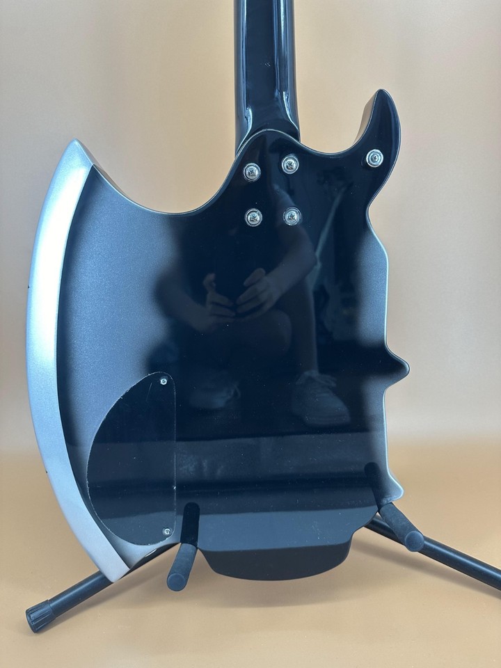 Electric Guitar Axe Bass Gene Simmons Bass Rosewood Fretboard Black US ...