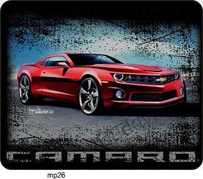 Large Chevy Camaro Sports car Mouse Pad For Laptop Computer Gaming ...