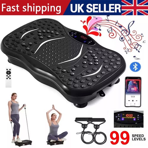 Power Vibration Plate Vibrating Machine Platform Exercise Body Shaker ...