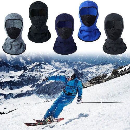 Ear Caps Cold Protection Neck Brace Balaclava Helmet Liner Motorcycle ...