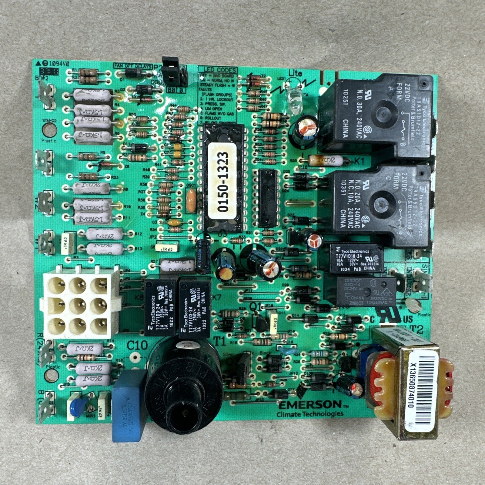 X13650874010 Trane Furnace Control Circuit Board CNT 03457 for sale ...