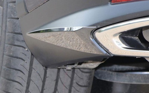 Chrome Steel Rear Bumper Diffuser Guard Strip Trim For Lexus RX350 450h ...