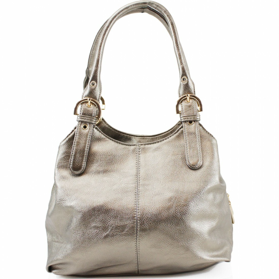 Ladies Buckled Three Sections Spacious Shoulder Handbag Women Crossbody ...