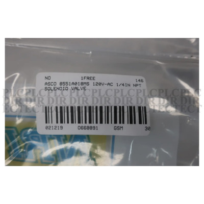 NEW Asco 8551A018MS Solenoid Valve 120V | eBay
