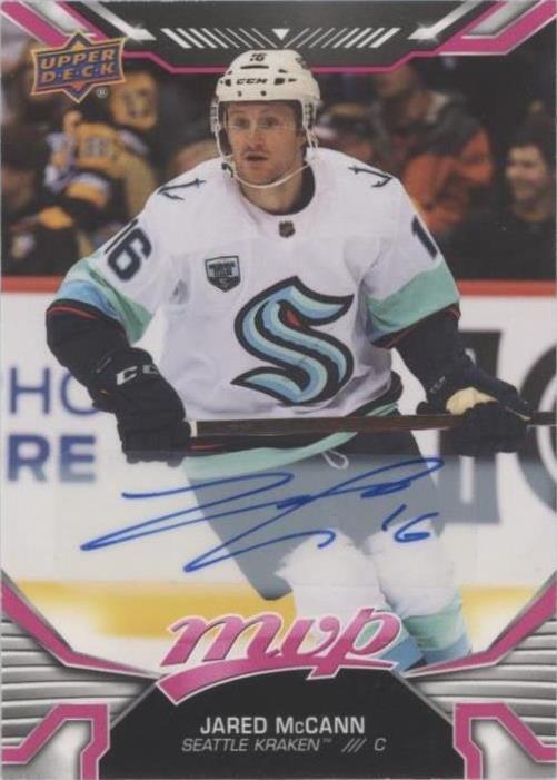 2022-23 Upper Deck MVP - Jared McCann #209 Magenta Autographs (AU) for ...
