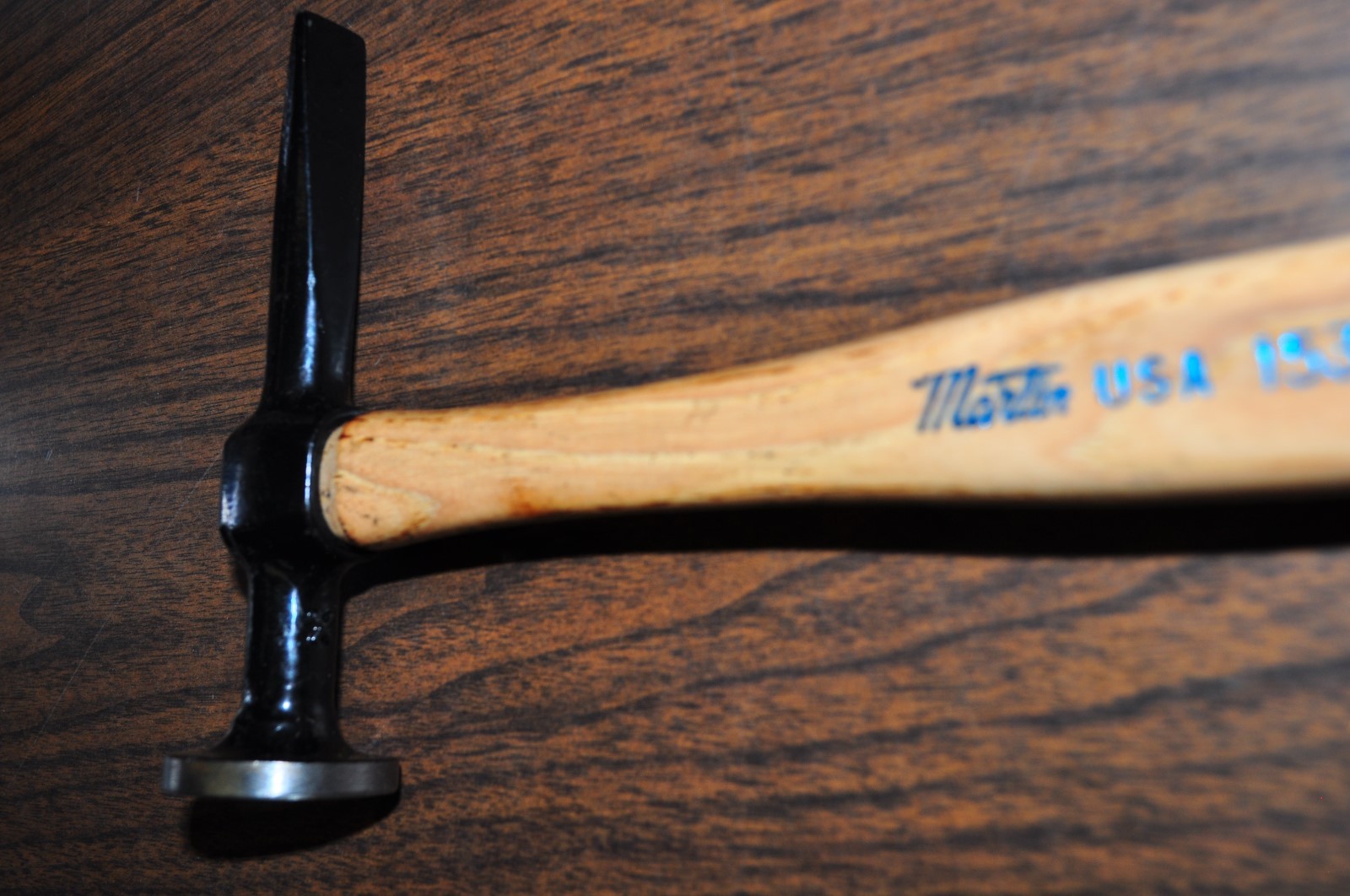 AUTO BODY CROSS CHISEL HAMMER DING ROUND HEAD WOOD HANDLE MARTIN153G ...