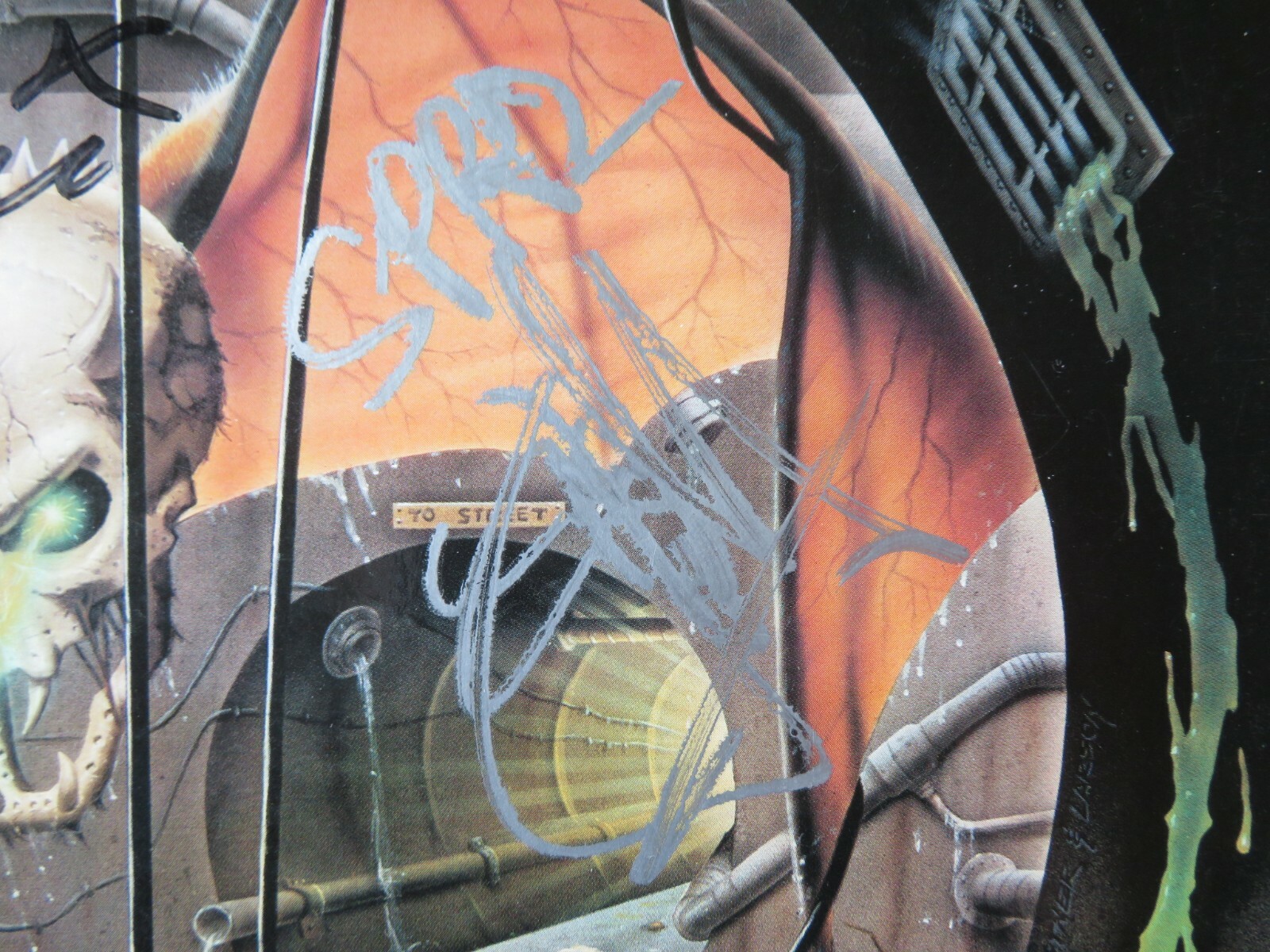 D.D. VERNI BOBBY GUSTAFSON SID FALCK BLITZ ELLSWORTH signed OVERKILL ...