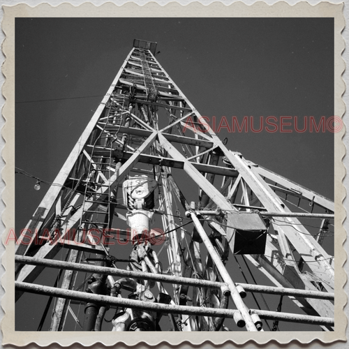 50s ODESSA CITY ECTOR COUNTY TEXAS OIL REFINERY RIG VINTAGE USA Photo ...