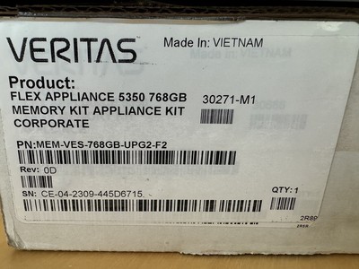 768GB Veritas Original Memory Kit For NetBackup 5350 30271-M1 | eBay