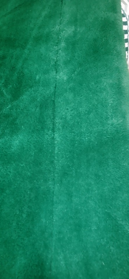 Thick Plush Green Throw Blanket - Queen | eBay