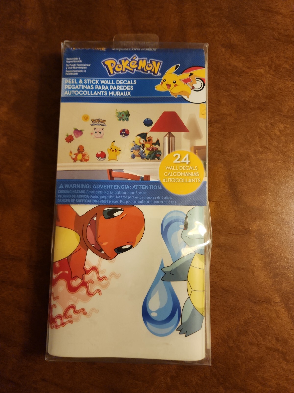 Snorlax charizard duck berry 24 POKEMON Peel Stick Wall Decals-Pikachu ...