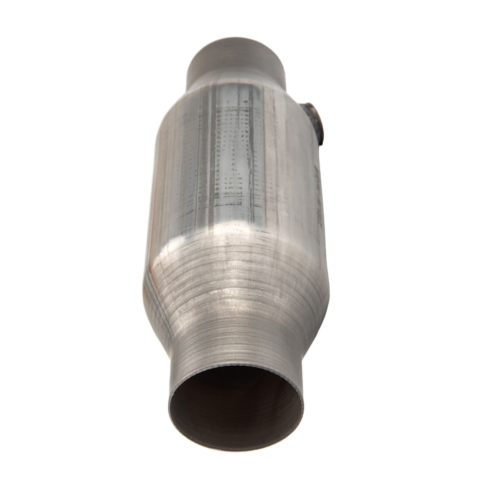 2.5" Inlet/Outlet Universal High Flow Performance Catalytic Converter ...