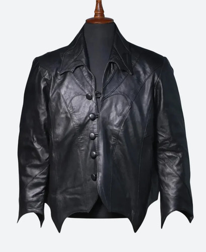 Ghost Band Papa Leather Jacket | Ghost Papa Black Leather Jacket | eBay UK