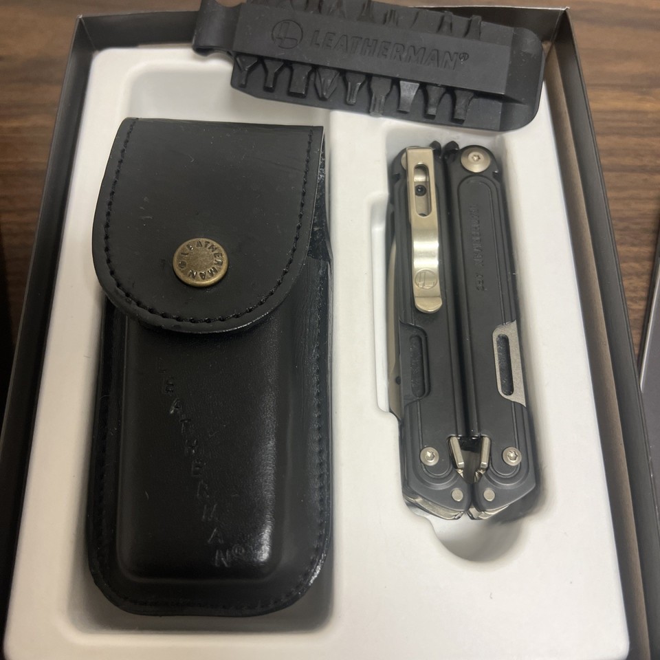 Leatherman Arc Obsidian Multitool. Limited Edition w/Leather Sheath | eBay